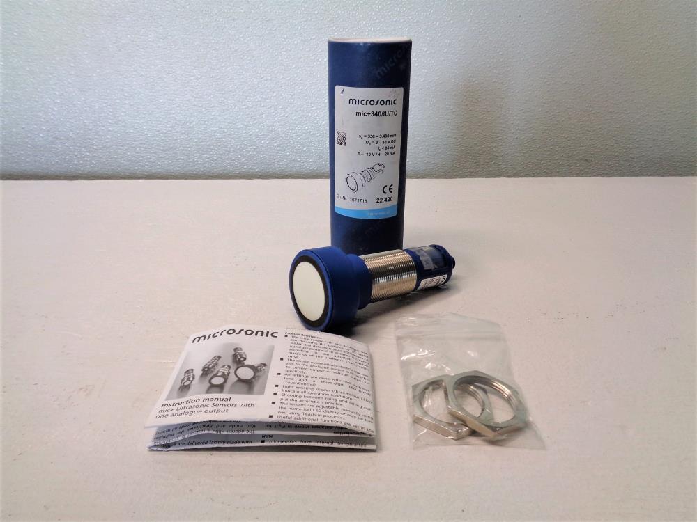 Microsonic Sensor mic+340/IU/TC